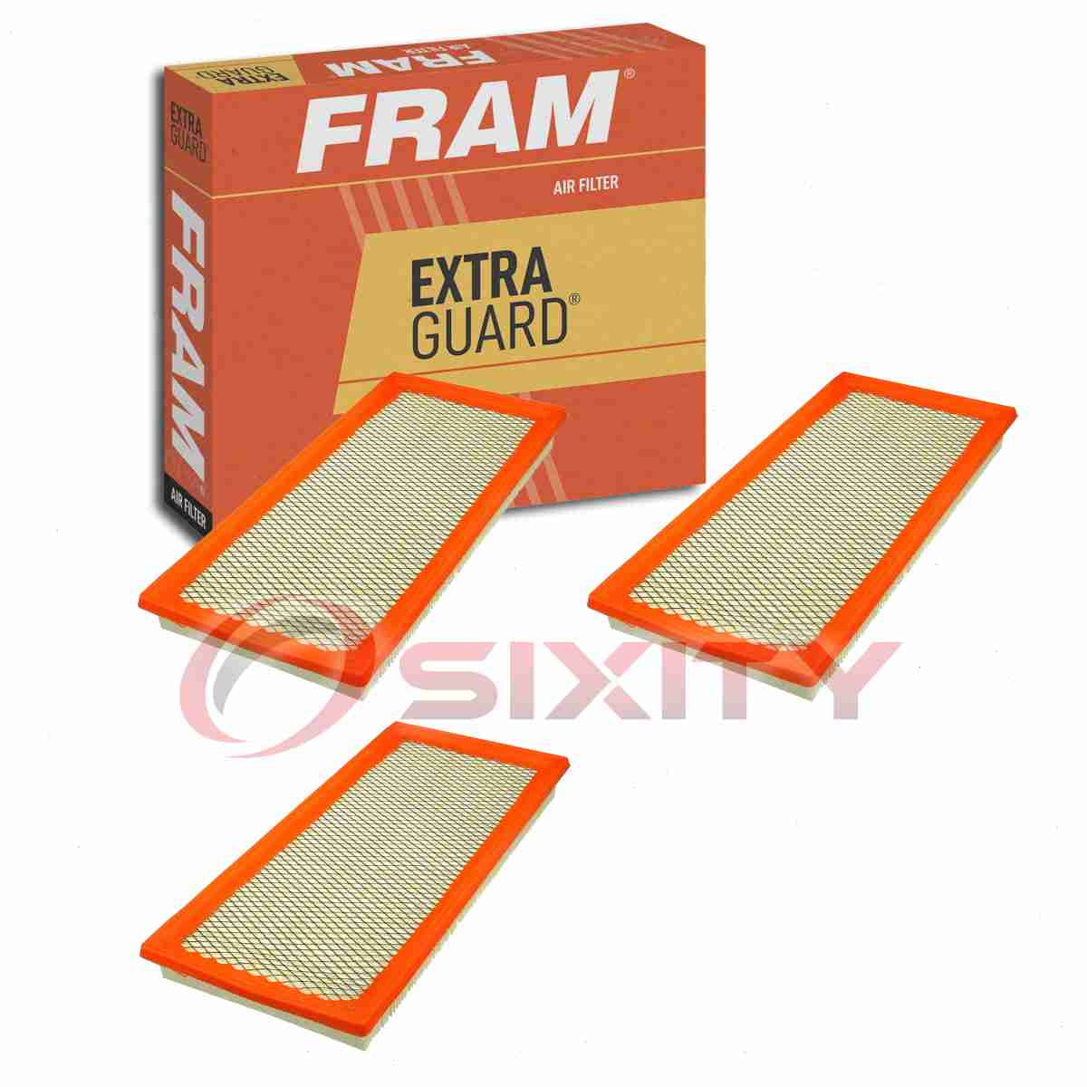 3 pc FRAM CA9113 Extra Guard Air Filters for 17801-31140 53032527AB ...