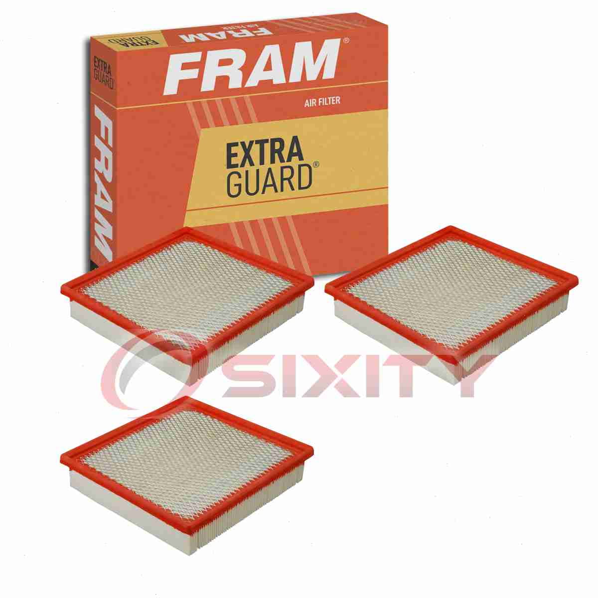 3 pc FRAM CA9762 Extra Guard Air Filters for 82208300 AF1246F PA-5521 ...