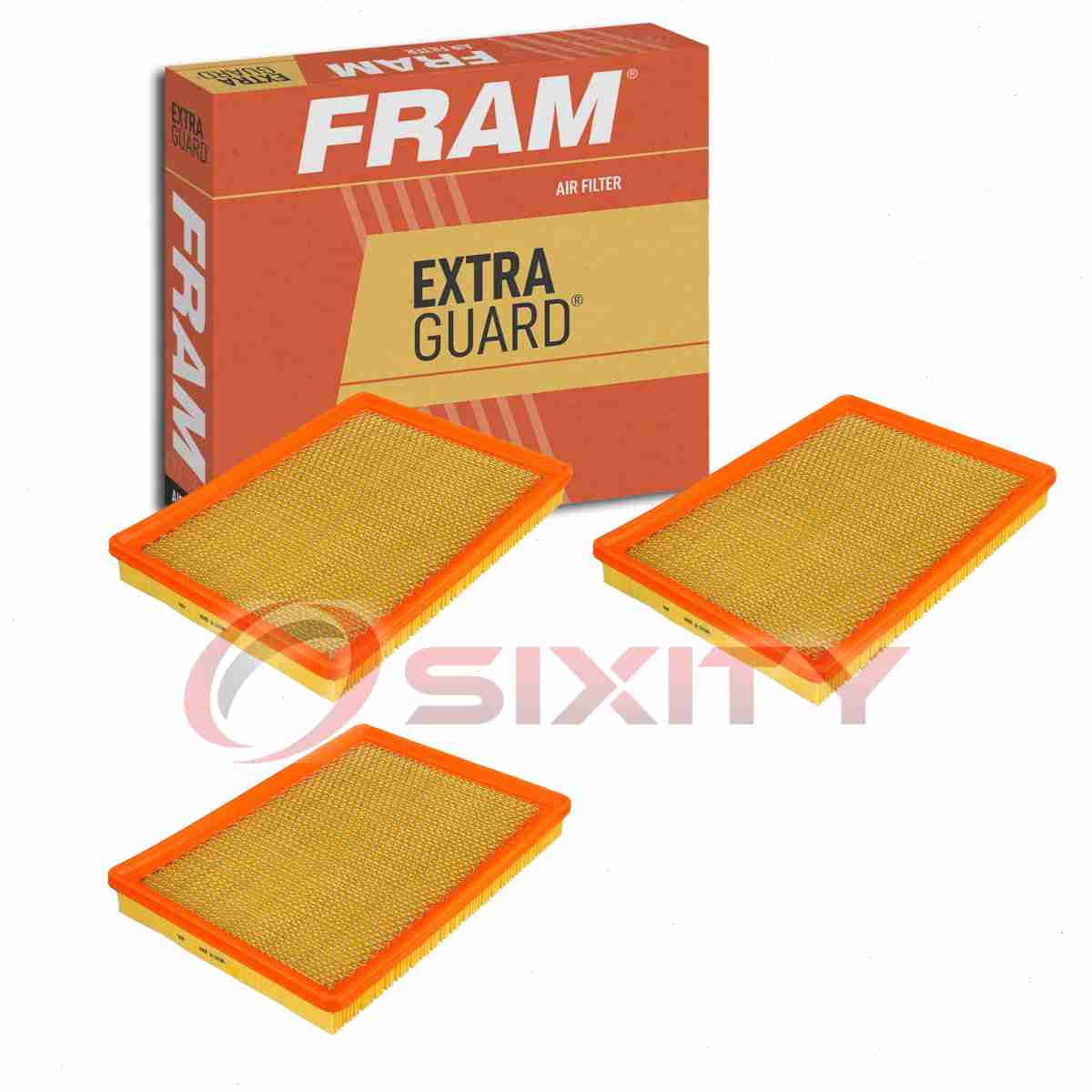 3 pc FRAM CA9838 Extra Guard Air Filters for 88957450 AFC1155 CF133 PA ...