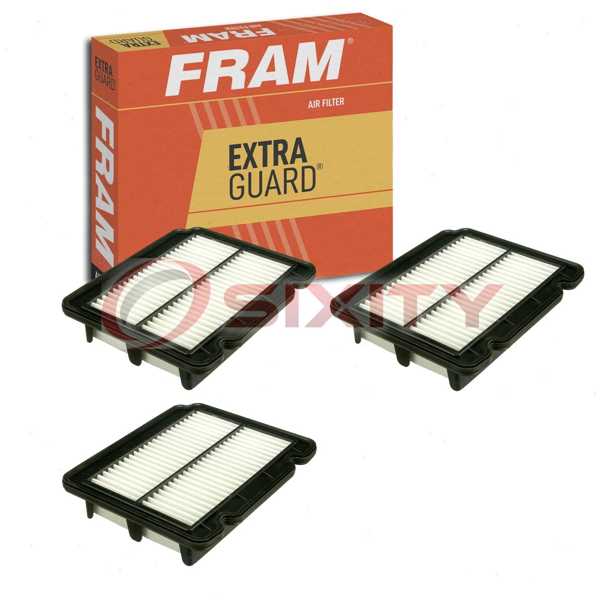 3 pc FRAM CA9902 Extra Guard Air Filters for 2-94561-113-0 46932 7T4Z ...