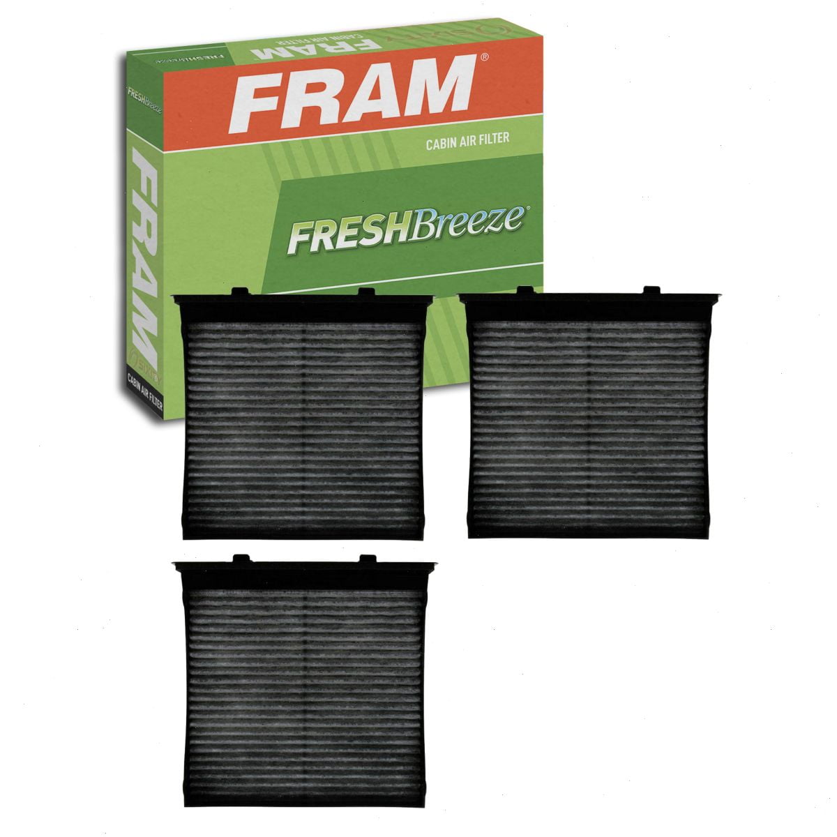 3 pc FRAM CF10930 Fresh Breeze Cabin Air Filters for 3729 PC-5862 HVAC ...