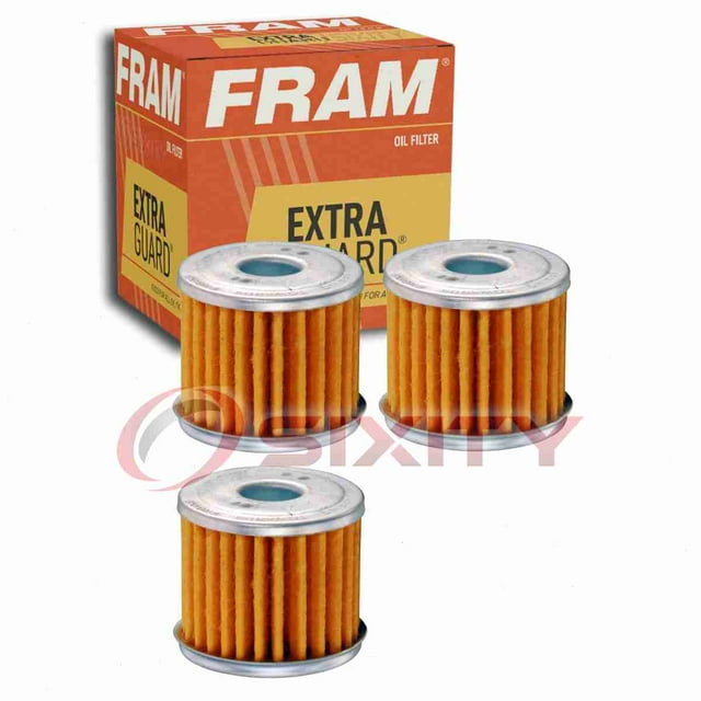 3 pc FRAM CH6096 Extra Guard Engine Oil Filters for 16099-002 382100 ...