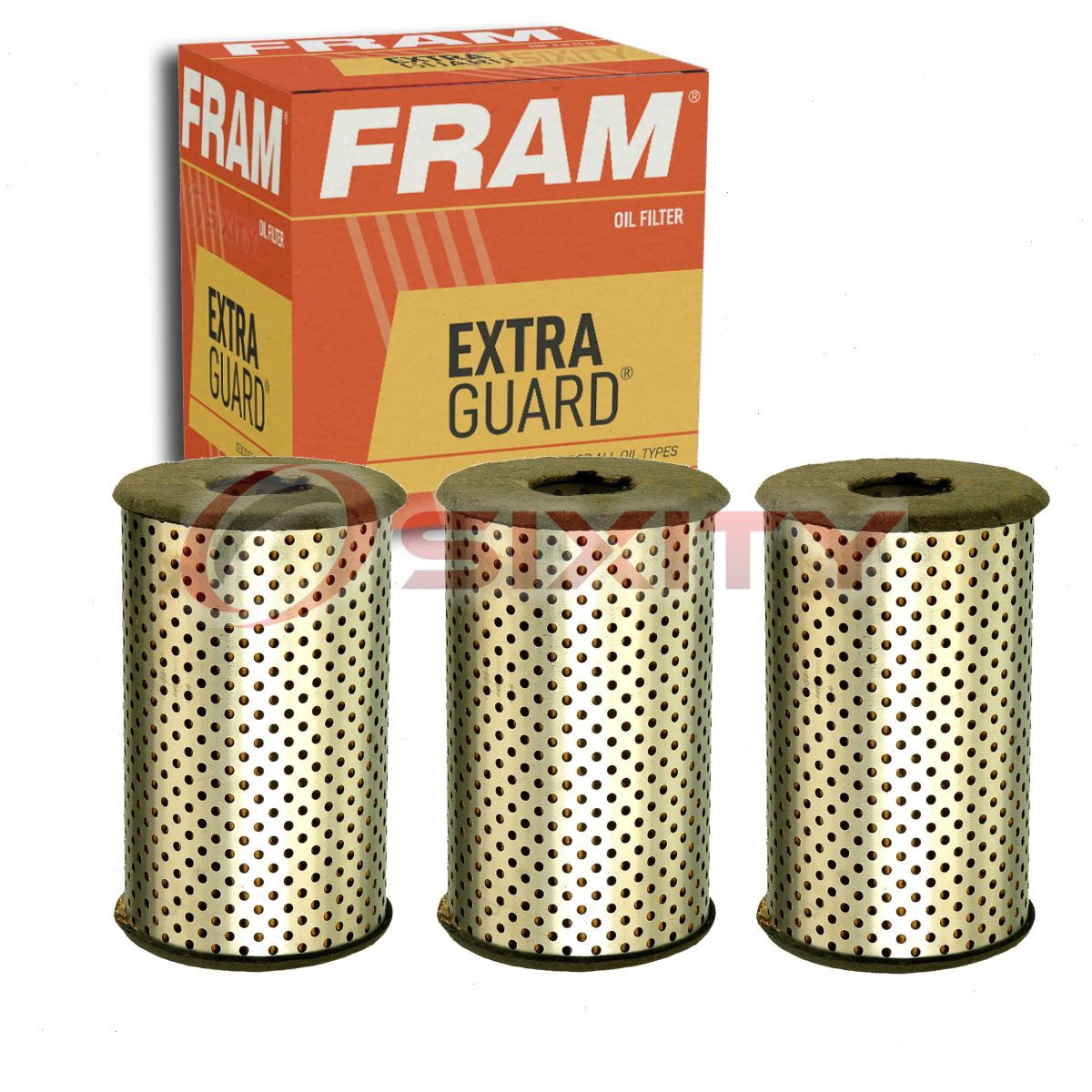 3 pc FRAM CH962PL Extra Guard Engine Oil Filters for 25868K 611 180 ...