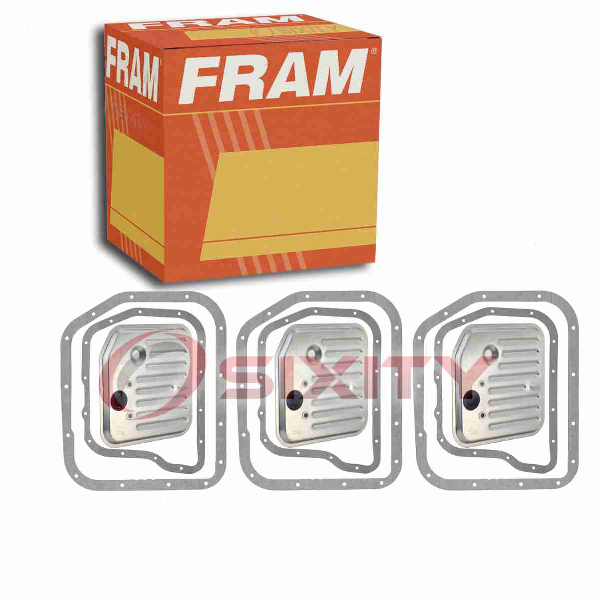 3 pc FRAM FT1206A Automatic Transmission Filter Kits for 6-1048 ...