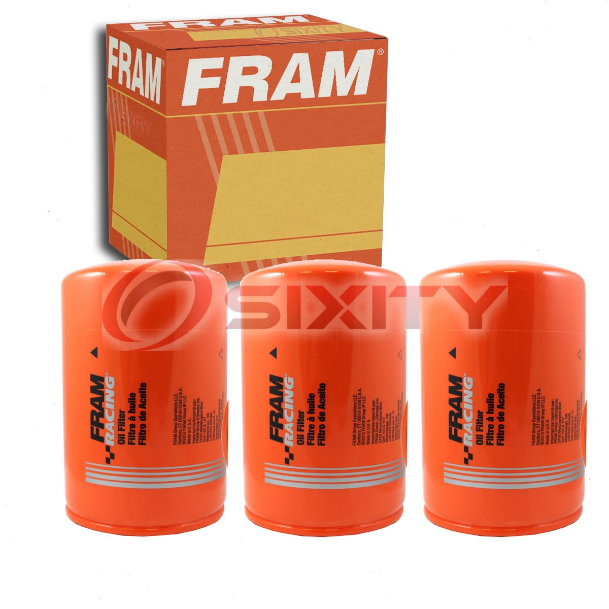 3 pc FRAM HP1 Engine Oil Filters for 3120MP 57099 86120MP BF7613 Oil ...