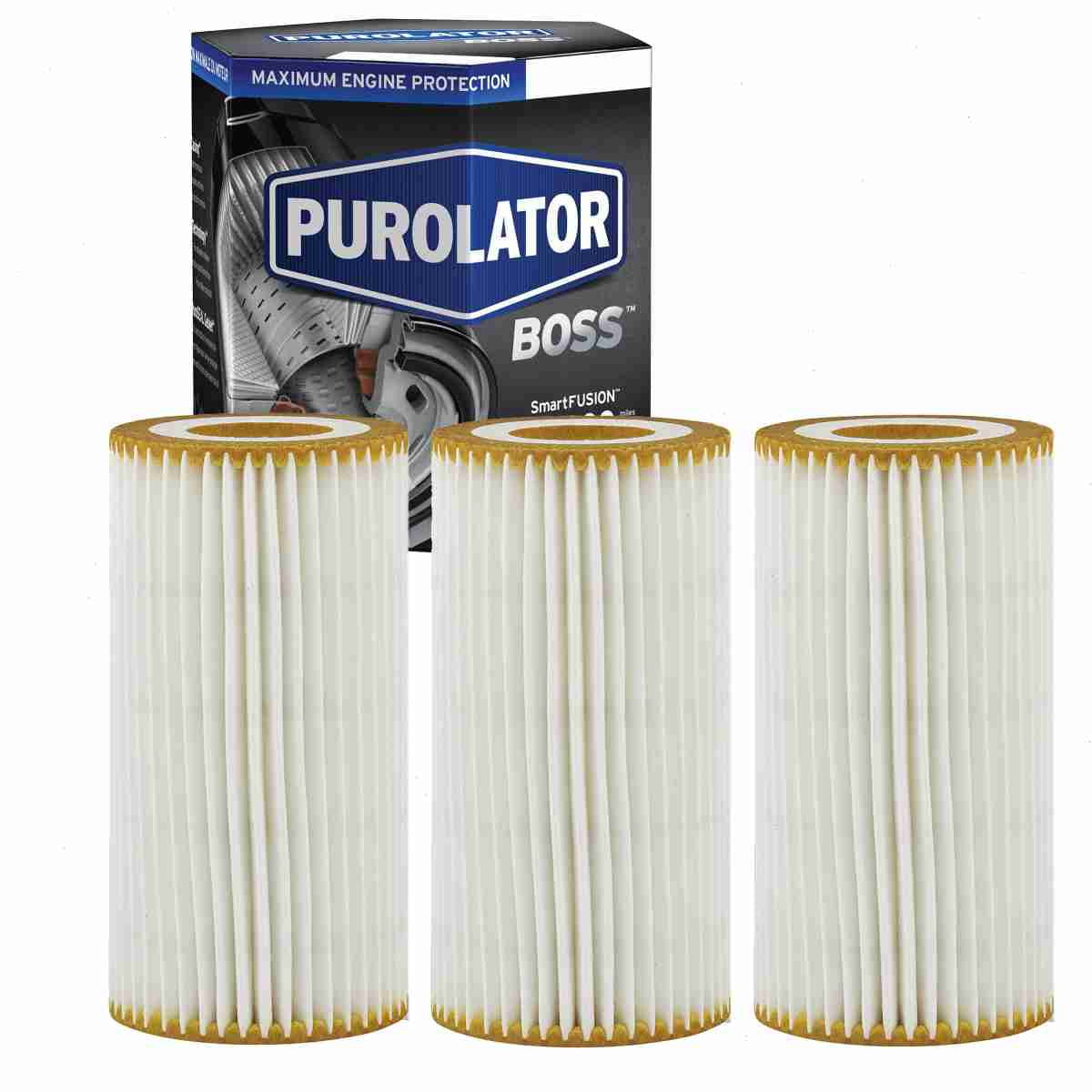 3 pc Purolator BOSS PBL35581 Engine Oil Filters for Oil Change ...