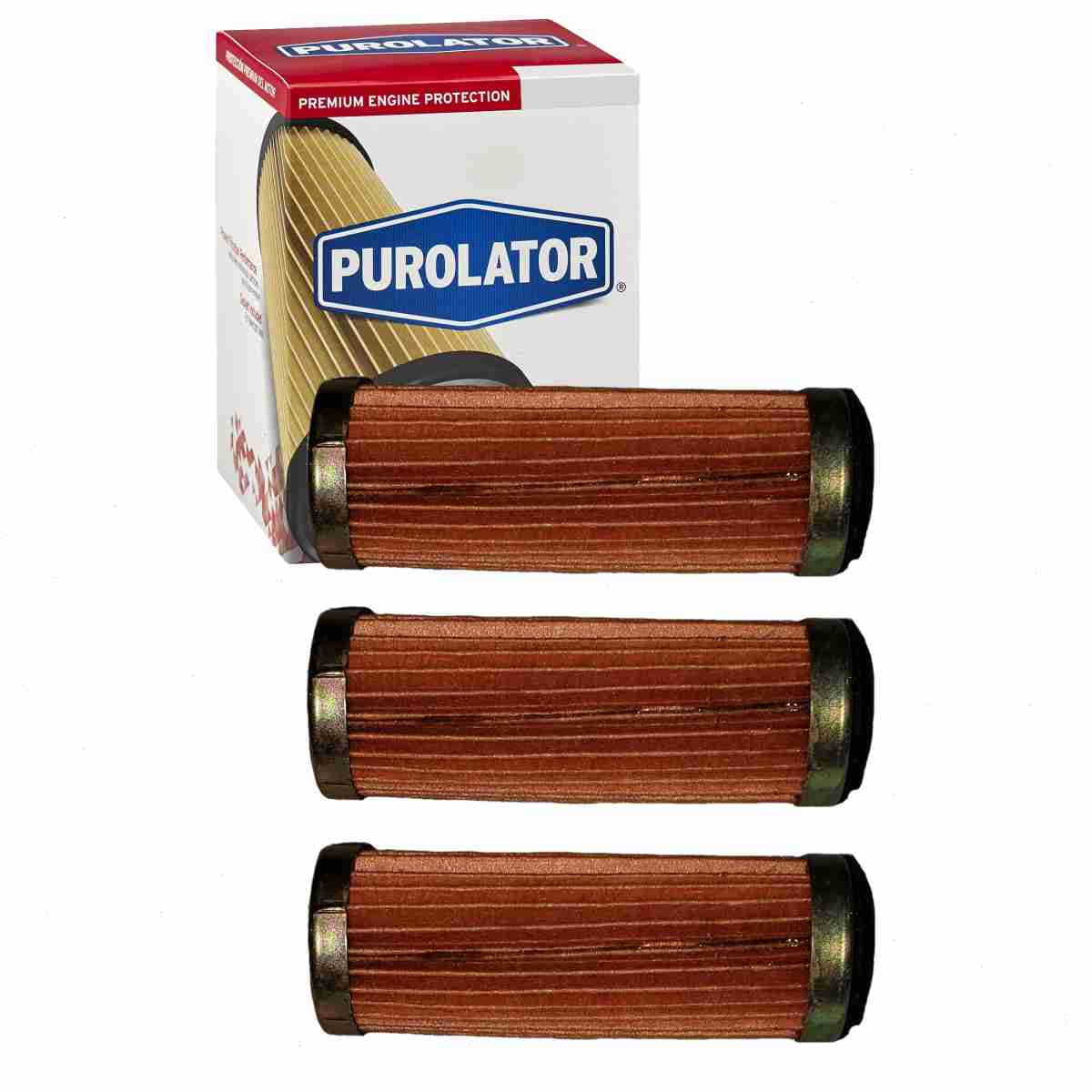 3 pc Purolator F10158 Fuel Filters for 17067151 222-4656 25162118 3052 ...