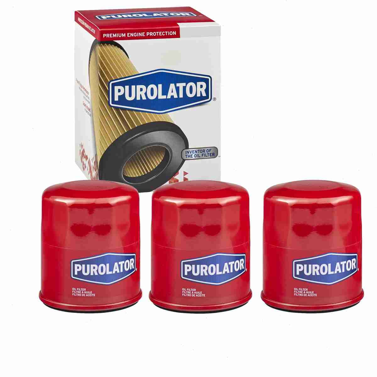 3 pc Purolator L14612 Engine Oil Filters for 168 61064 61358 61365 Oil ...