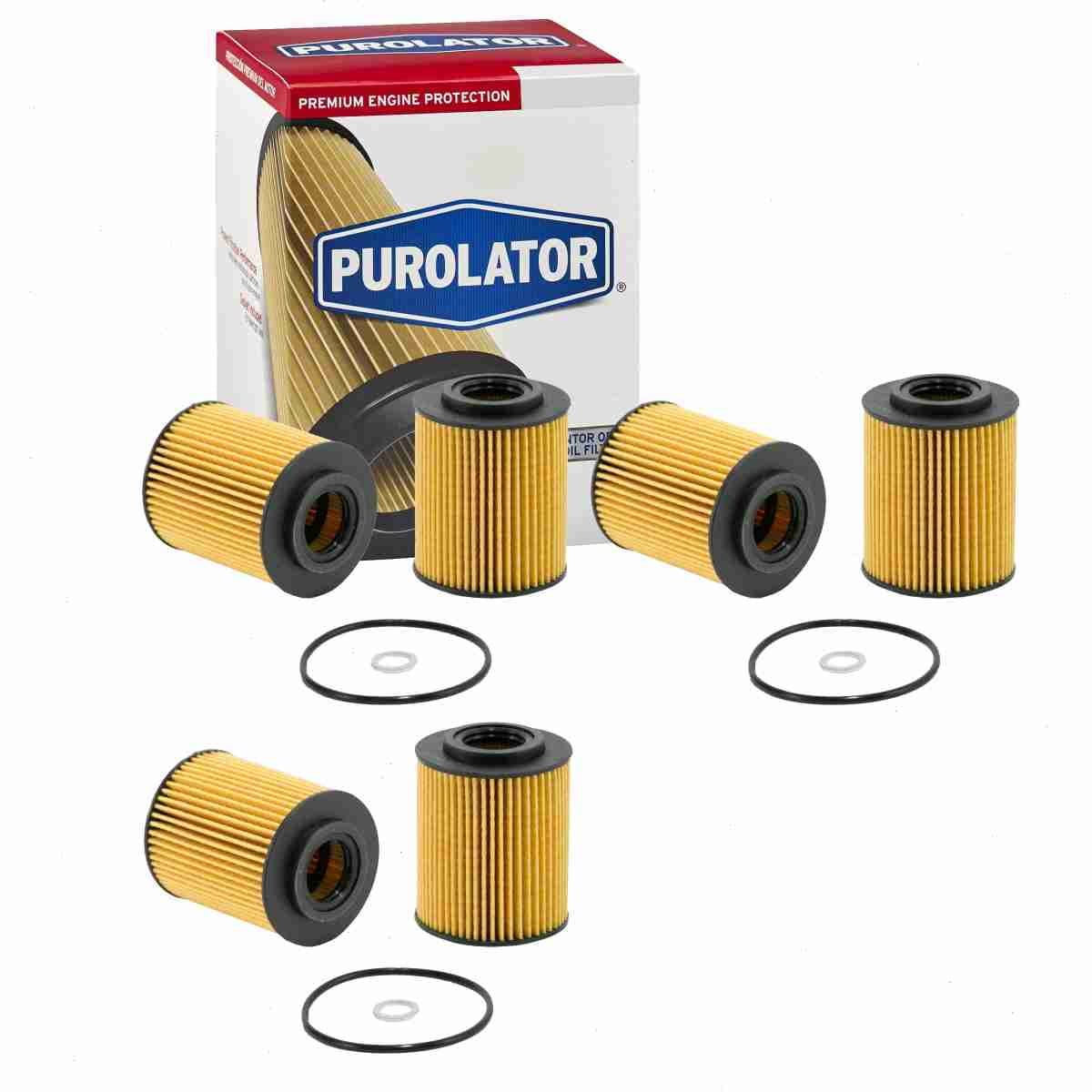 3 pc Purolator L18179 Engine Oil Filters for Oil Change Lubricant ...