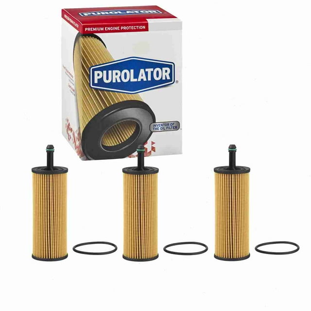 3 pc Purolator L36296 Engine Oil Filters for 710 Oil Change Lubricant ...
