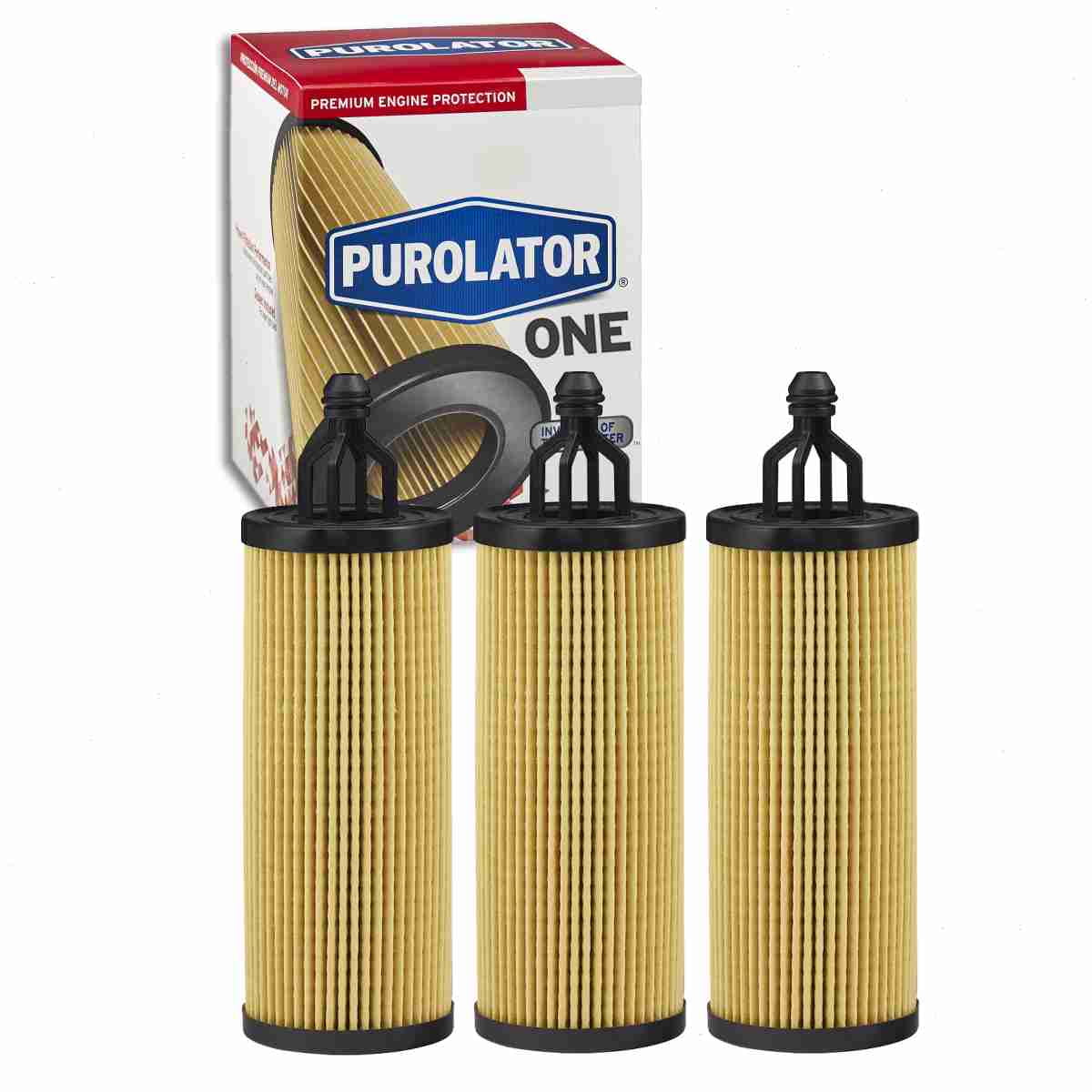 Quality Purolator ONE PL36296 3 pc Engine Oil Filters for Oil Change ...