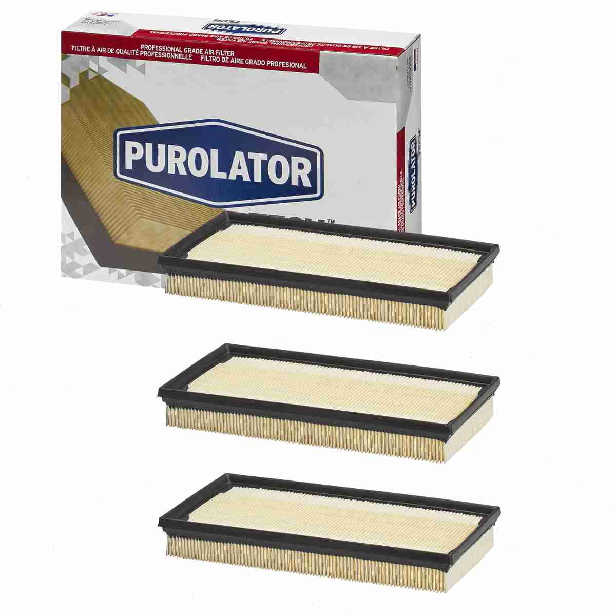 3 pc Purolator TECH TA35267 Air Filters for 042-1595 1J0 129 620 1J0 ...