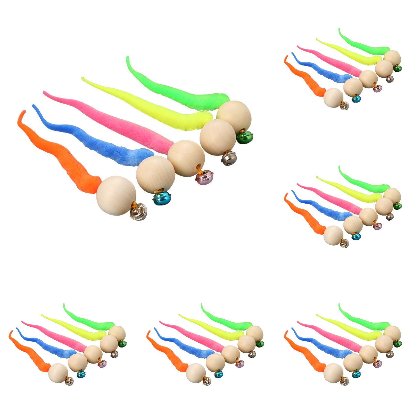 3 pcs 2020 Newest Wiggly Cat Toy - Simulation Worm Toy With Bell For ...