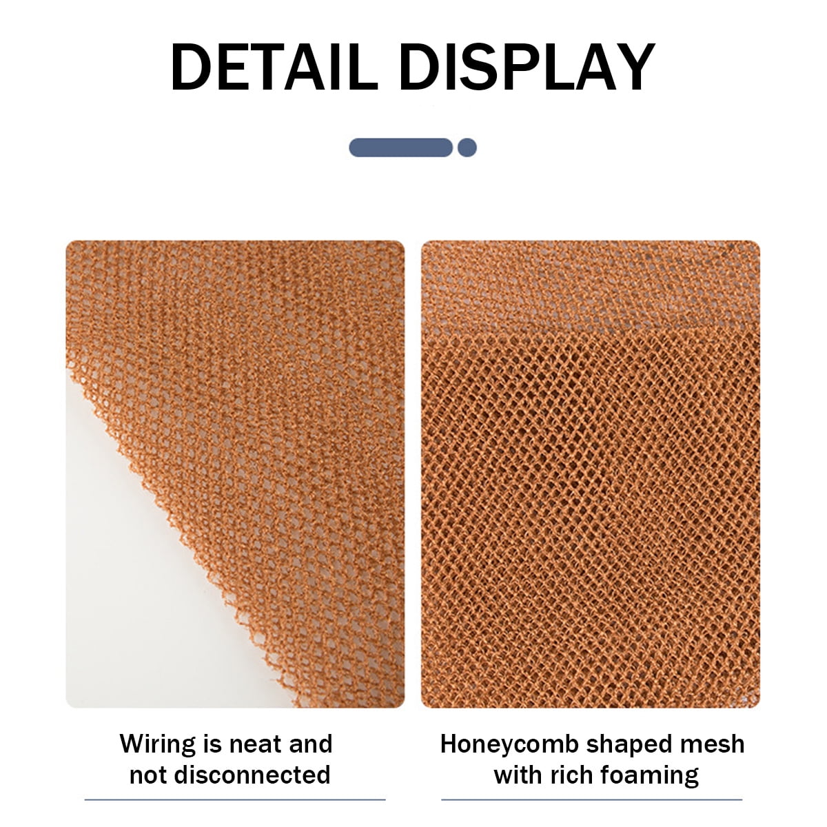 3 pcs African Bath Sponge African Net Long Net Bath Sponge Exfoliating ...