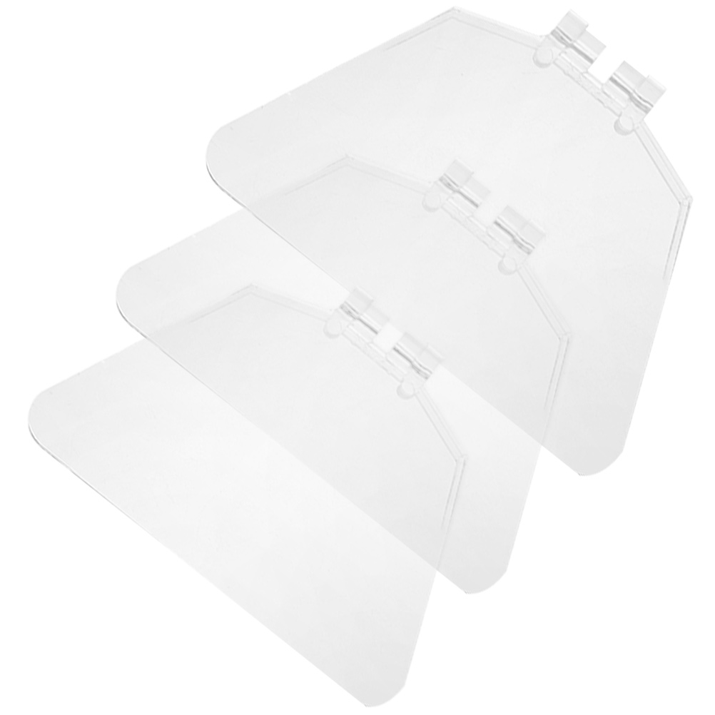 3 pcs Bench Eye Shield Plastic Eye Guards Clear Eye Shield - Walmart.com
