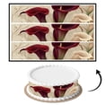 3 pcs Calla Lily Bloom Cake Strips Edible birthday cake strips, cake ...