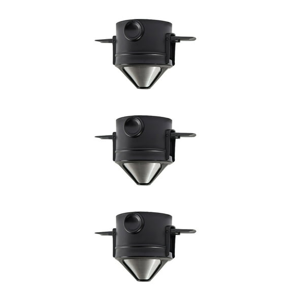 3 pcs Coffee Dripper Reusable Stainless Steel Coffee Filter - Walmart.com