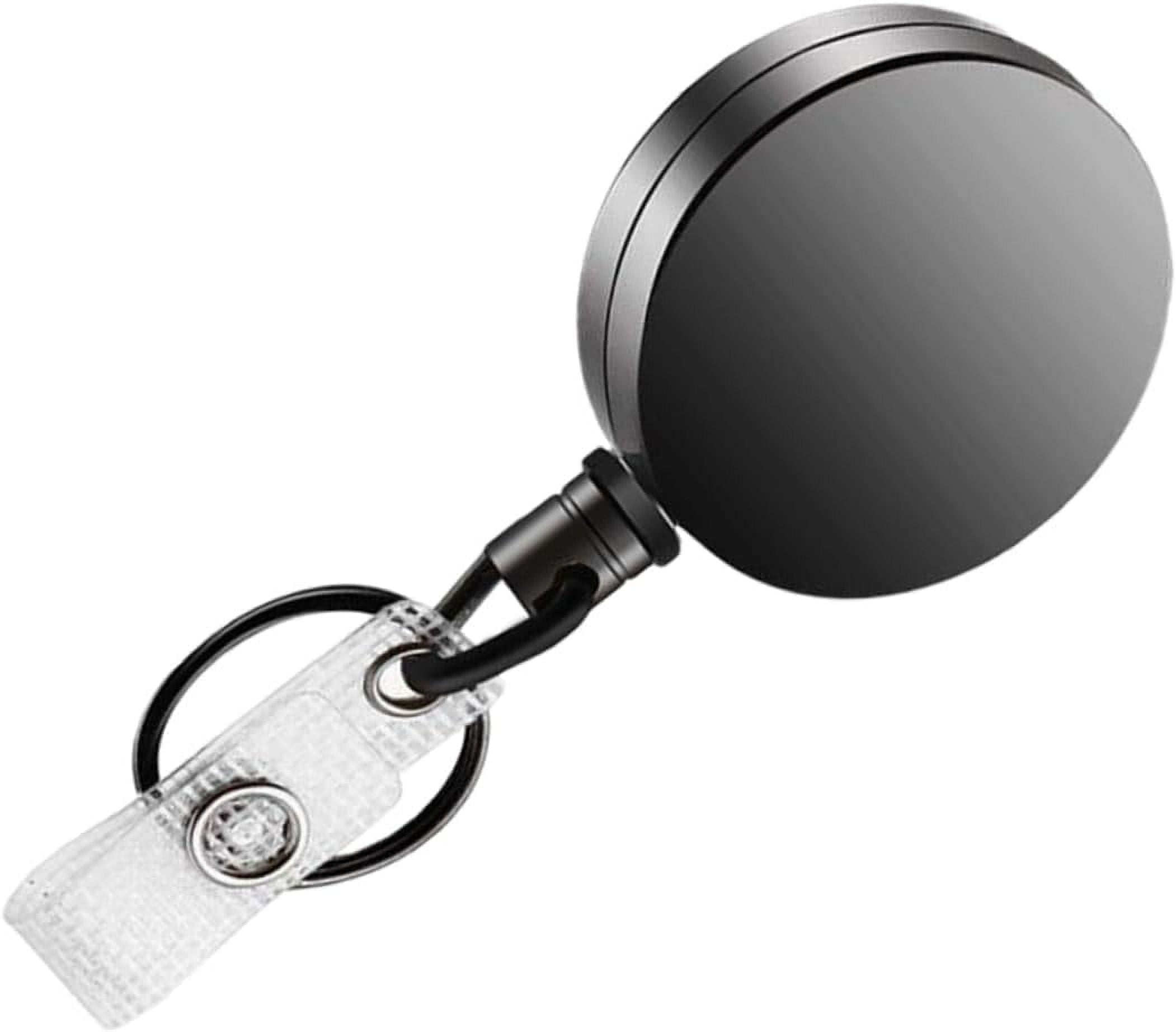 3 pcs Easy to Buckle l Brackets Heavy Duty Metal Keychain Name Badges ...