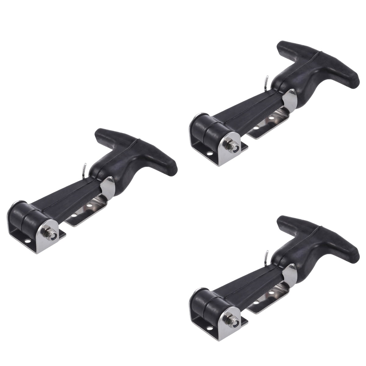 3 pcs Flexible T-Handle Draw Latches Stainless Steel T-Handle Hasp for ...
