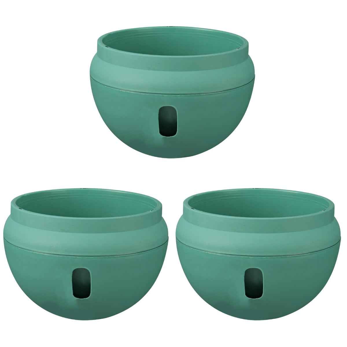 3 pcs Hanging Flowerpot Plastic Succulent Planter Decorative Plant ...