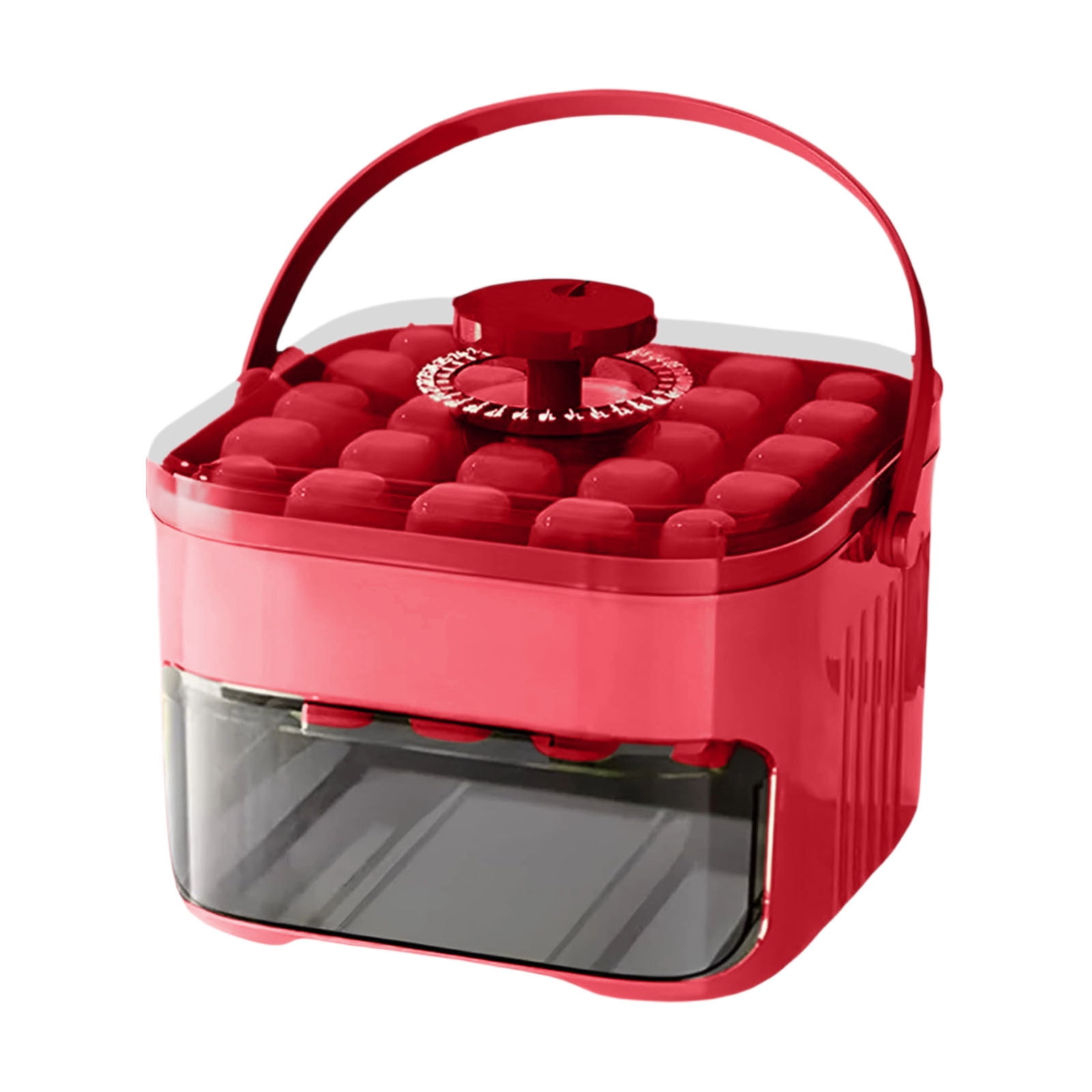 3 pcs Ice Bucket Mold, Ice Tray With Lid And Bin, 25-Grid Ice Block ...