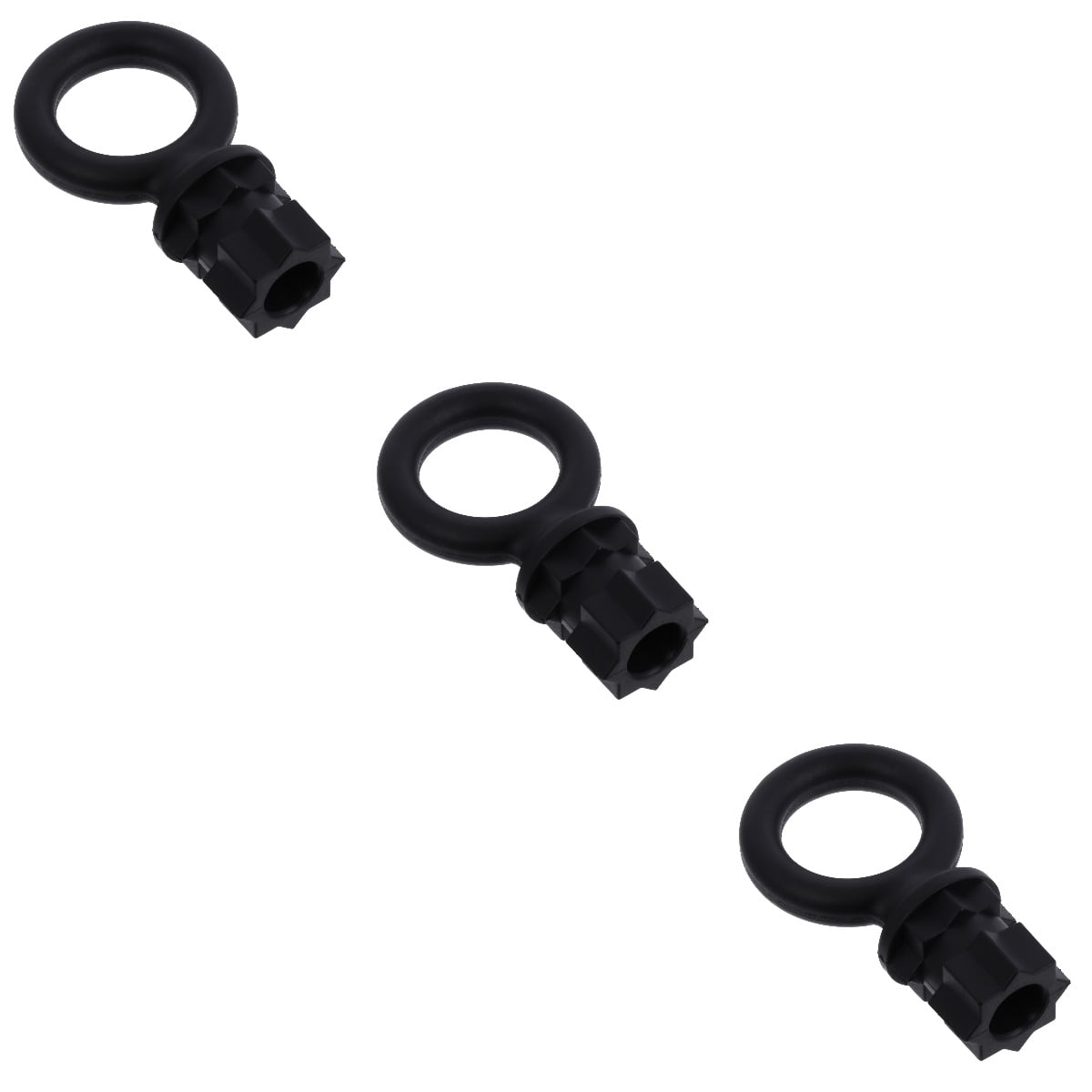 3 pcs Kayak Ring Bracket Rope Adapter Circle Wall Sling Rope Ring ...