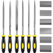 OTVIAP Mill File, 8in Flat Mill File Smooth Blade With Handle File ...
