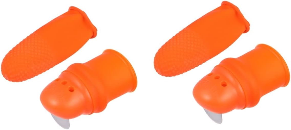 3 pcs Plants - Orange S Grape Vegetables Cutters Cutting Finger Cutter ...