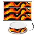 3 pcs Retro Wavy Stripes Cake Strips Edible birthday cake strips, cake ...