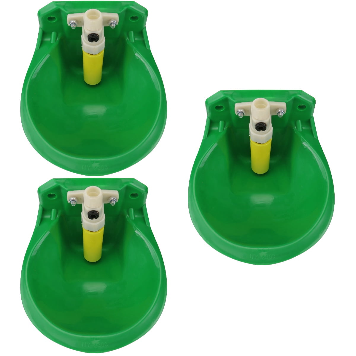 3 pcs Sheep Drinking Bowl Animal Waterbowl Automatic Water Fountain ...