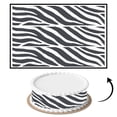 3 pcs Zebra Stripe Pattern Cake Strips Edible birthday cake strips ...