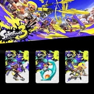 Splatoon 3-Pk, Splatoon Series, Nintendo amiibo, NVLEAE3A - Walmart.com