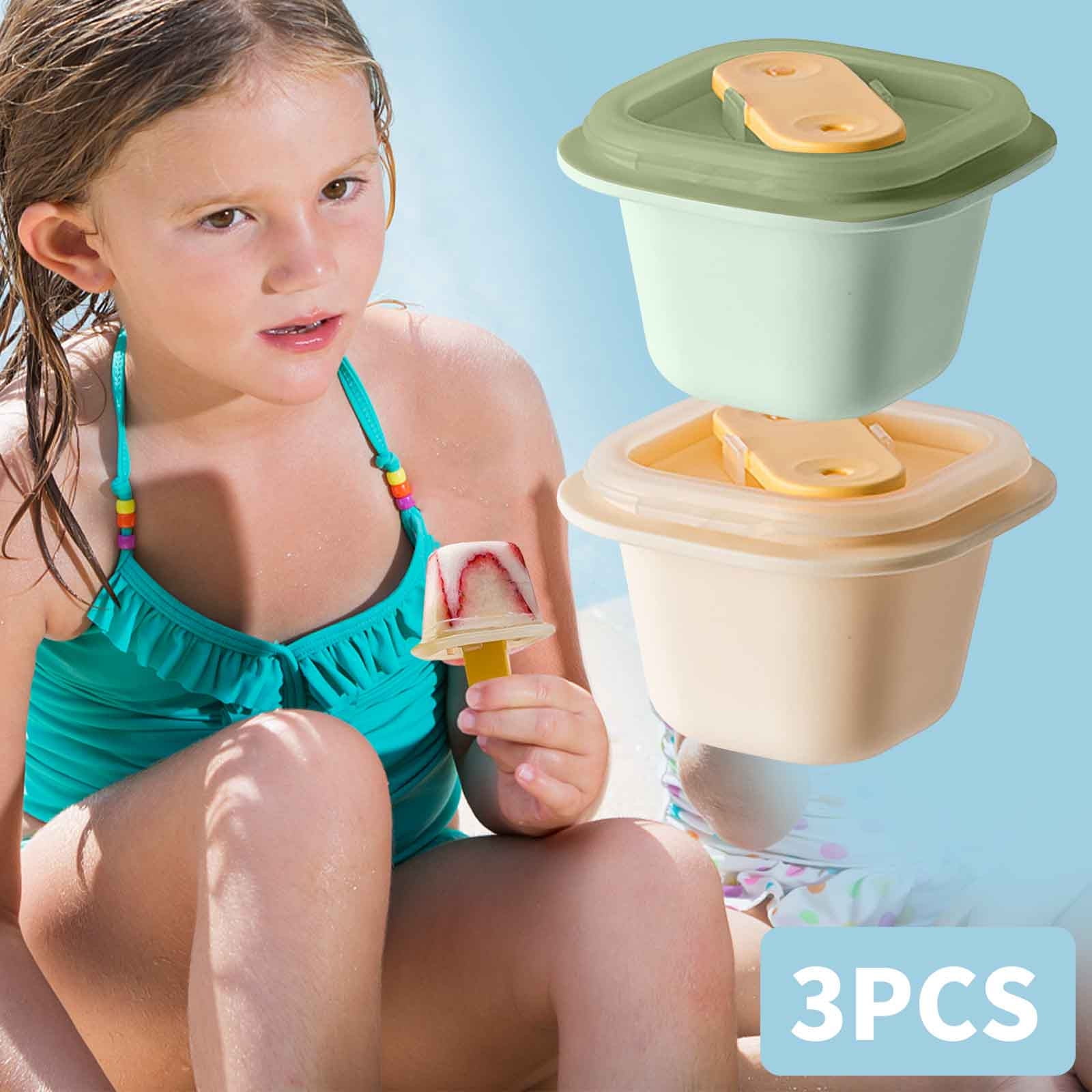 3-piece Ice Lattice Molds, Easy Demolding Ice Box, Bpa-free Plastic, Transparent Lid, for Home ...