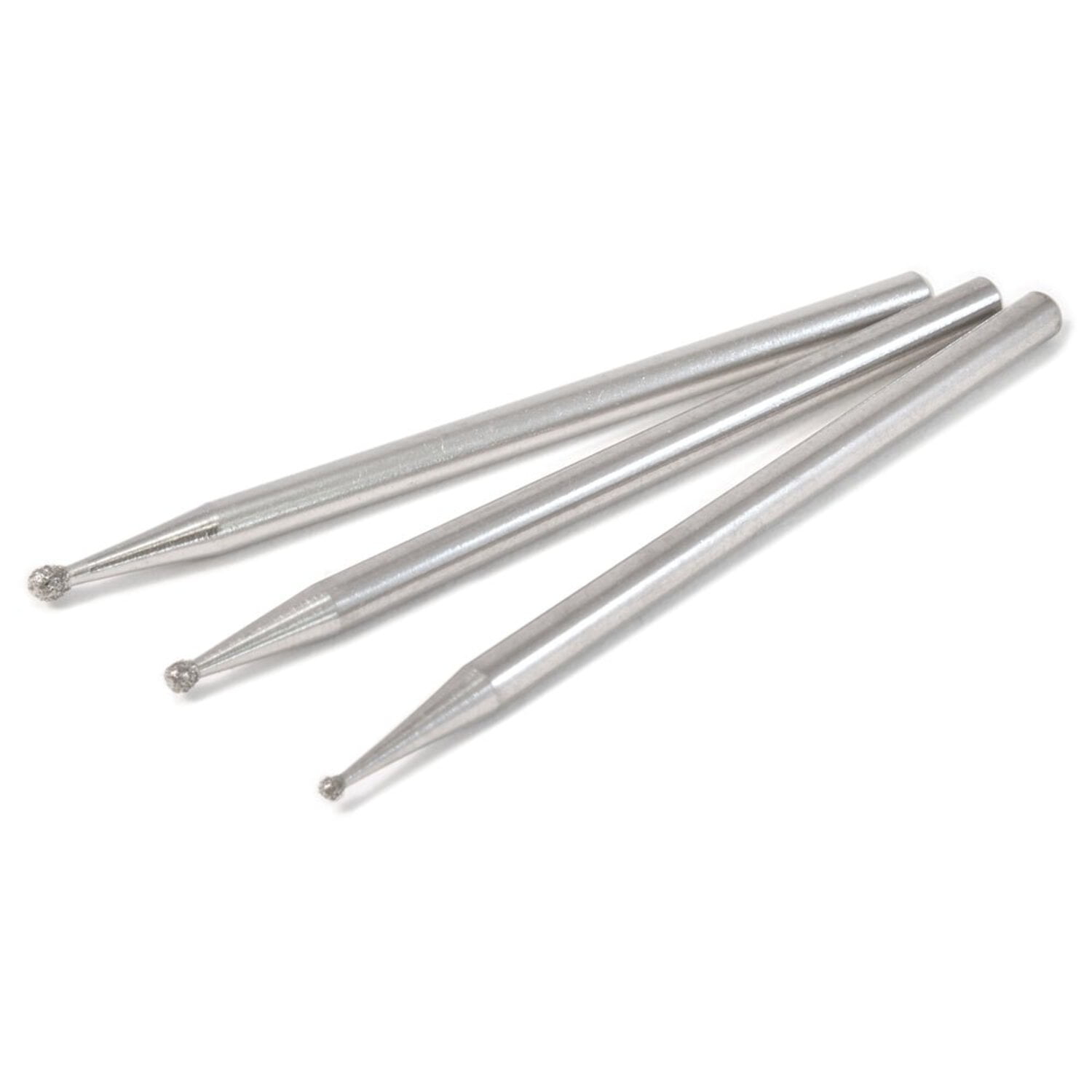 3-piece Round Tip Diamond Burr Set, 3/32" Shanks - Walmart.com