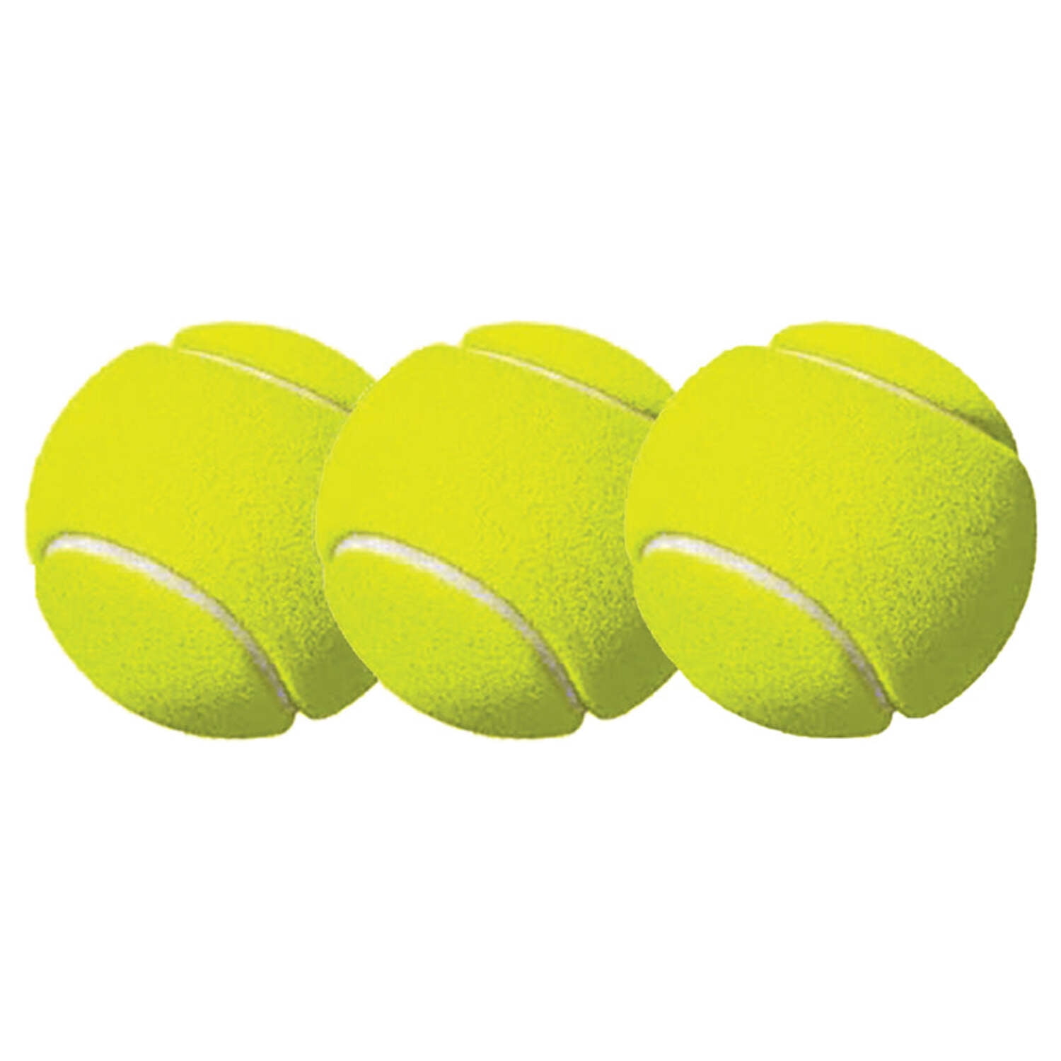3 pieces Tennis Balls - Regular Duty Felt Pressurized indoor outdoor ...