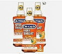 3 pieces of Chloraseptic Spray Sore Throat Pain Relief Soothing Citrus ...