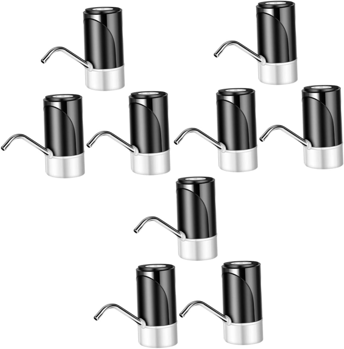 3 pieces set electric barrel water pump, rechargeable portable water ...