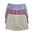 3-pk Block Party 4.5 Inch Woven Boxers Block Party 2XL - Walmart.com