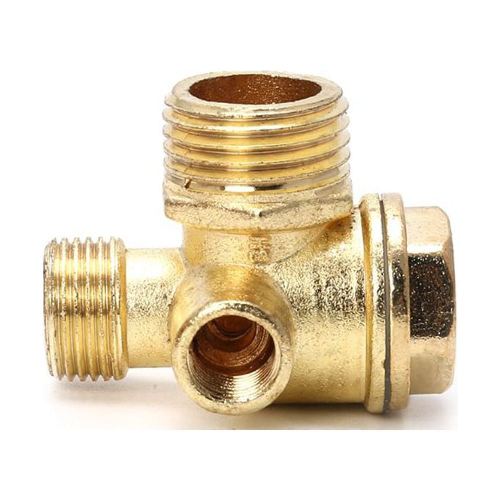 3-port Zinc Alloy Air Compressor Check Valve Central Pneumatic Valves ...