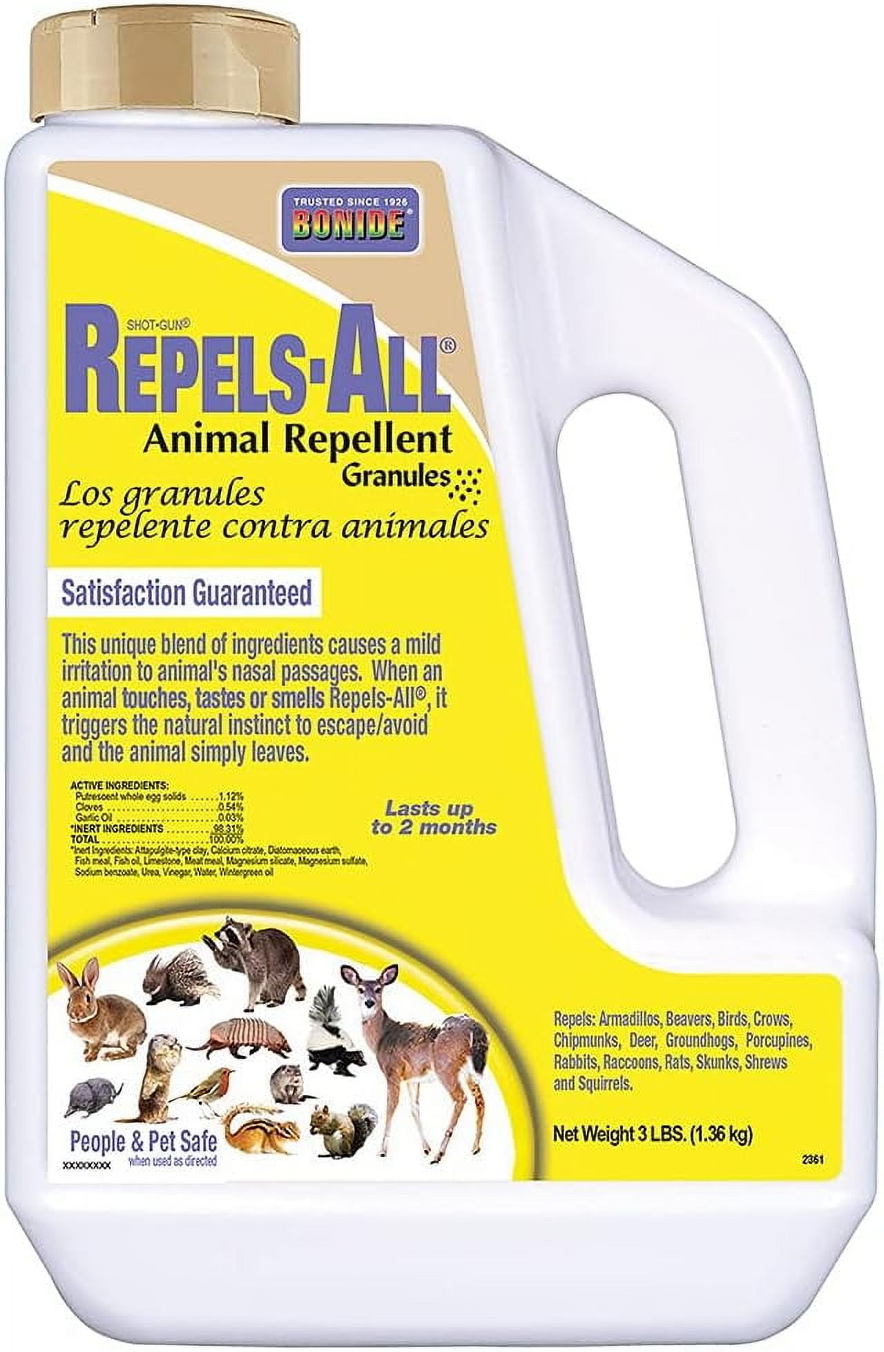 3-pound ready-to-use deer and rabbit insect repellent can effectively ...