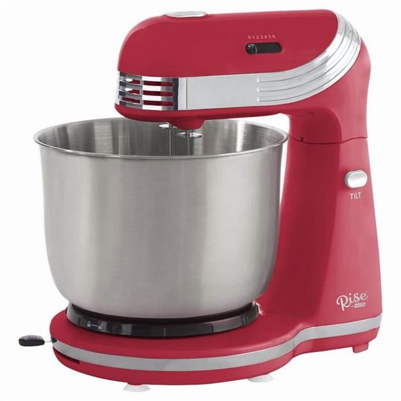 3 qt. 6 Speed Stand Mixer, Red - Walmart.com