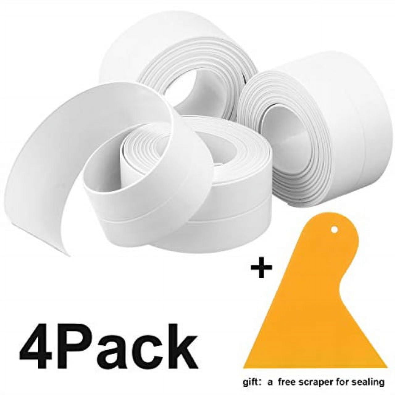 3 rolls waterproof caulk strip sealing strip flexible self adhesive ...