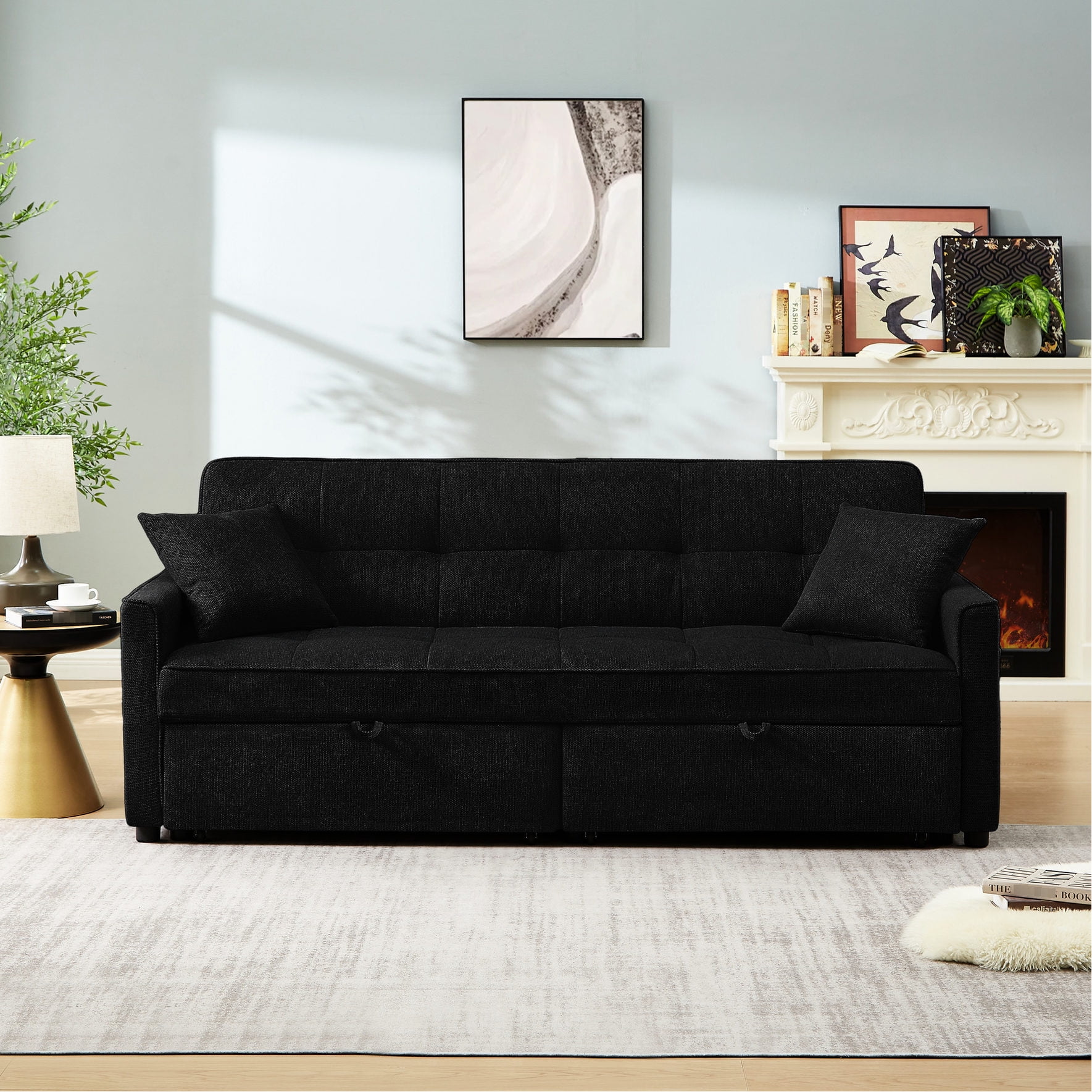 3-seat Fabric - Quick Conversion - After-work Rest - Relax Your Body ...