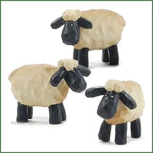 3/set, 1" Mini Resin Sheep - Walmart.com