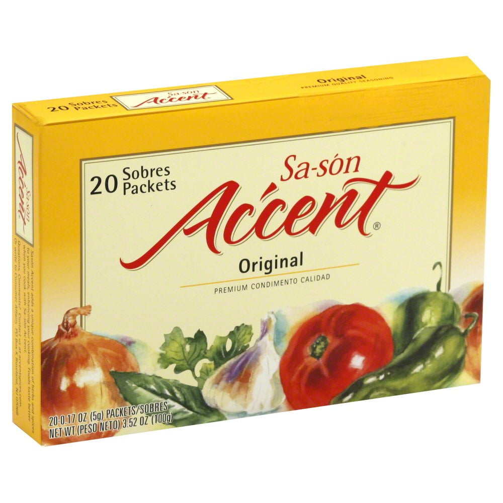 3 set of 3.52 OZ,Accent Sazon Regular - Walmart.com