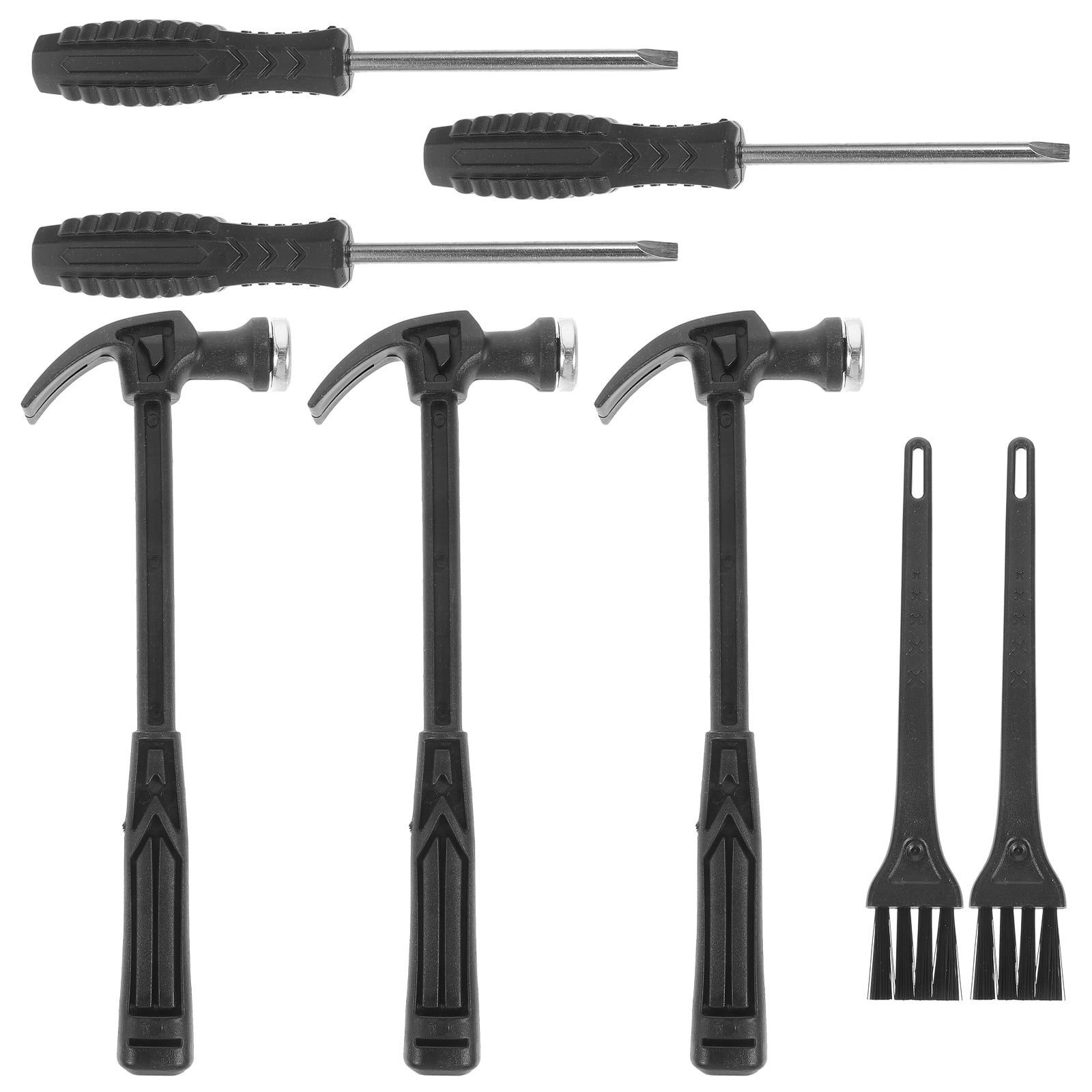 3 sets of Kids Dig Tool Toy Set Plastic Digging Hammer Brush Chisel ...