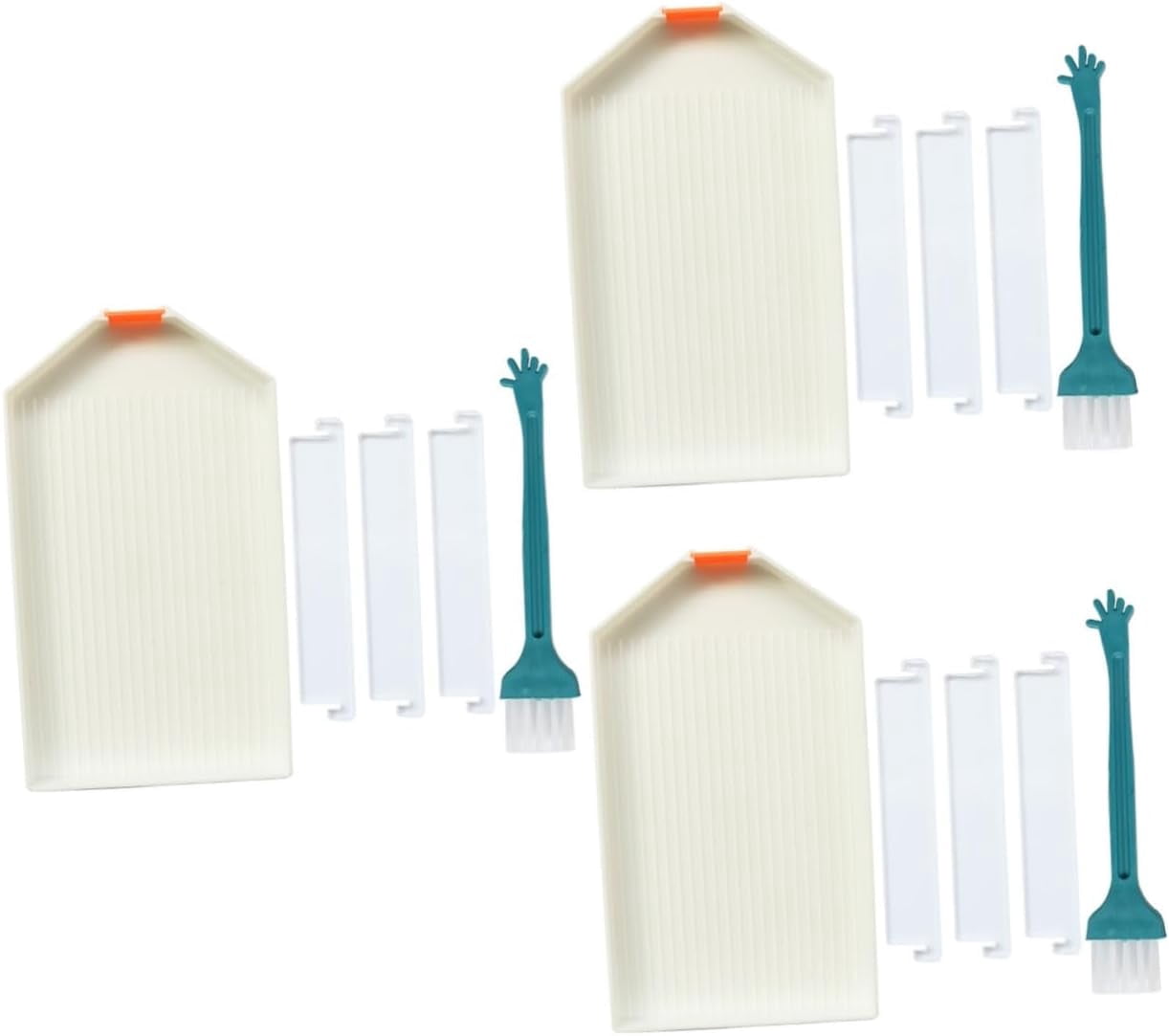 3 sets with Painting Tools Picture of Sorting Container Storage Brush ...