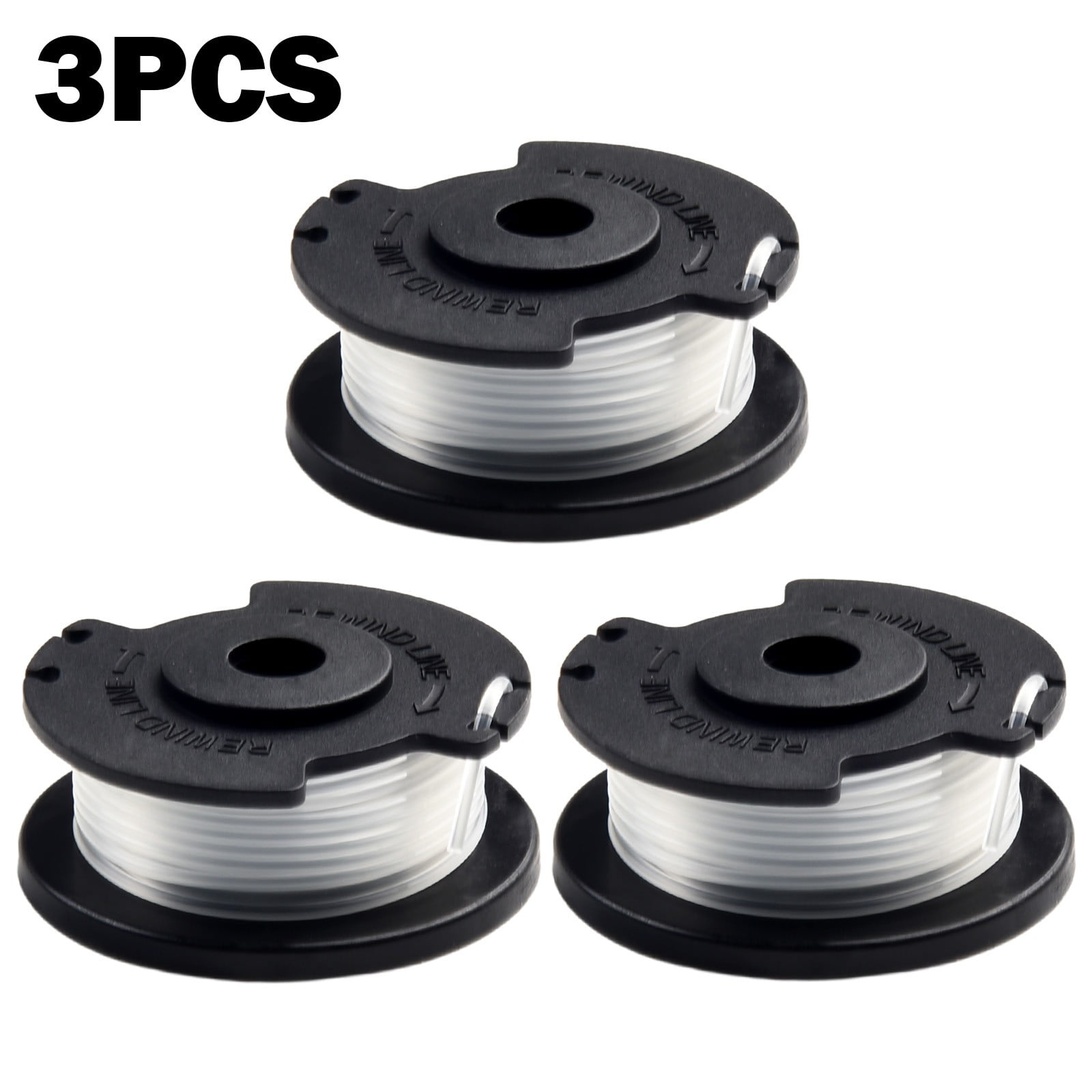 3× spool line spool for Einhell grass trimmer GE-CT 18/28 Li and 18/28 ...