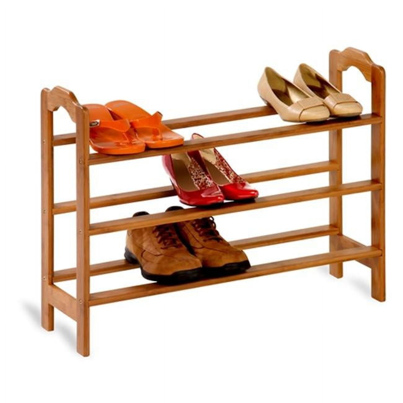 3-tier bamboo shoe rack - Walmart.com