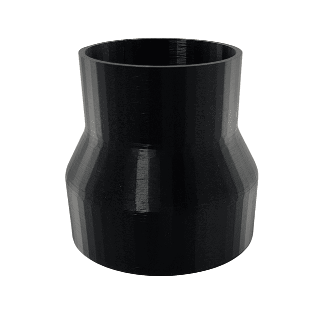 3" to 4" ABS Plastic Duct Hose Adapter, Black Reducer Expander, Dust ...